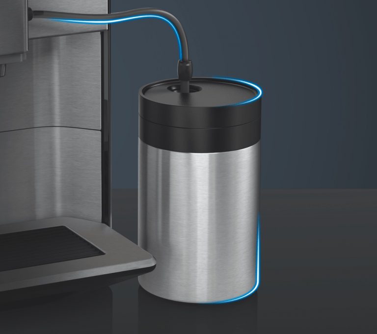 Isolierter Milchbehälter mit Deckel für Siemens Kaffeemaschine TZ80009N ...