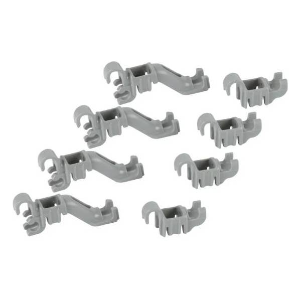 مشابك لحامل الطبق للسلة السفلية لغسالة أطباق Bosch Siemens وConstructa ...